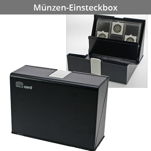 Box na mince CARD - SAFE - Sammel-Systeme